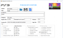 PS4 - PARAM.SFO EDITOR V0.2 | PSX-Place