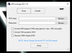 PS3 - RCOMAGE Mod 1.9 - Proper & Automated GIM to PNG conversion, Dump ...