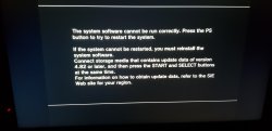 PS3 update in recover mode and stuck at 90% and error show | PSX-Place