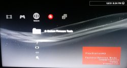 PS3 - Trapped in Factory / Service Mode | PSX-Place
