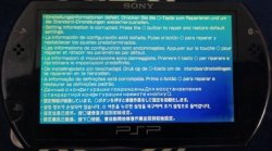 PSP - PSP GO blue screen of death | PSX-Place